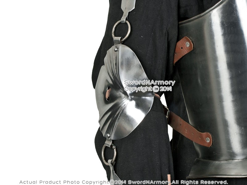 Jack Chain Armor Shoulder Elbow Steel Protector 18G Medieval ...