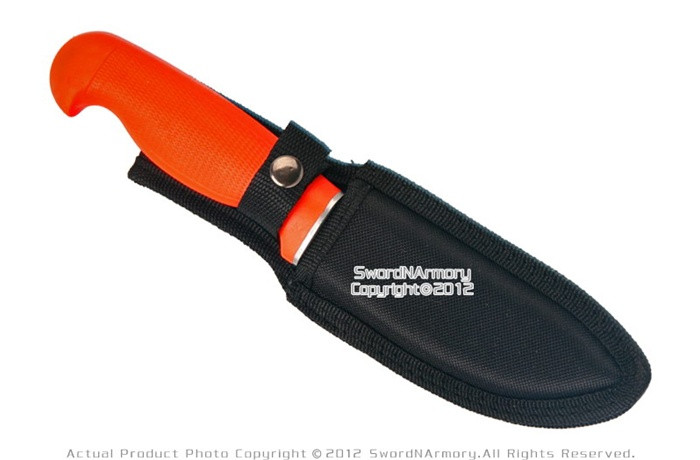 Mastiff Fixed Blade Dagger Field Serrated Hunting Knife with Sheath