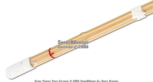 Set of 2 47" Kendo Shinai Bamboo Sticks Practice Training Samurai Sword ...
