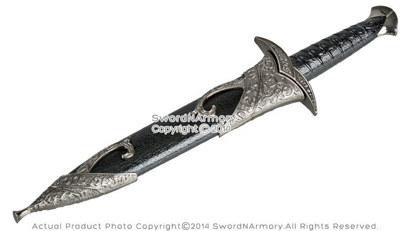 11" Short Fantasy Sting Sword Small Dagger with Scabbard Letter Opener Size