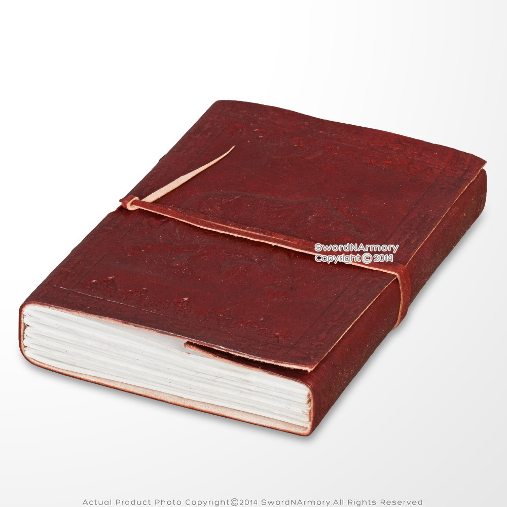 Medieval Genuine Leather Journal Diary Parchment Paper Notebook ...