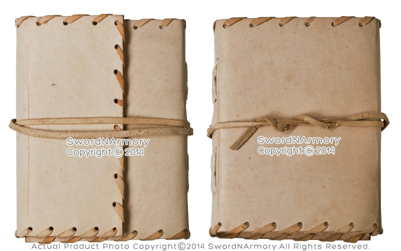 Handmade Medieval Diary Renaissance Leather Journal Notebook w/ Stiched ...