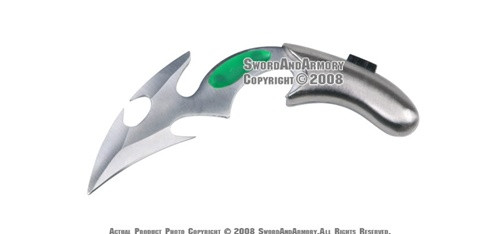 Alien Warrior Fantasy Battle Axe Hatchet with Dagger & Display Plaque New