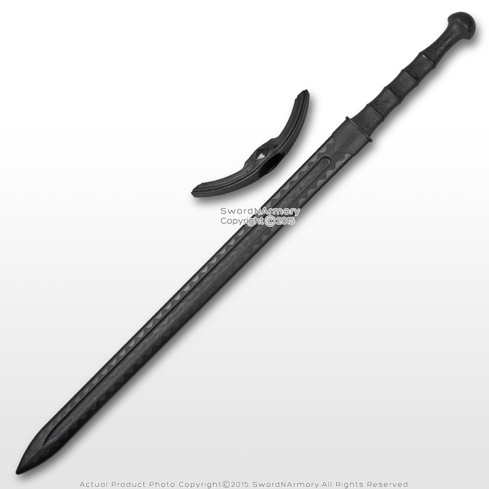Medieval Two Handed Excalibur Polypropylene Western Training Long Sword ...