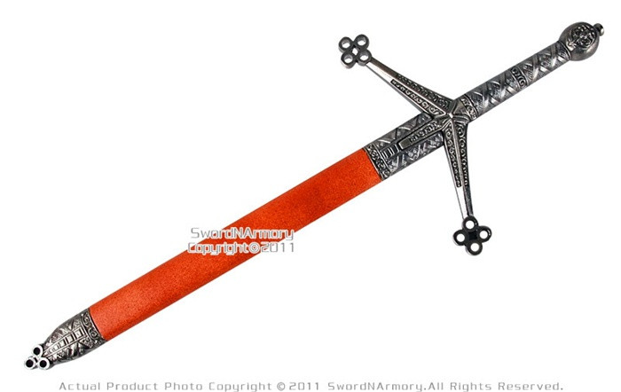 Short Scottish Claymore Sword Medieval Historic Dagger