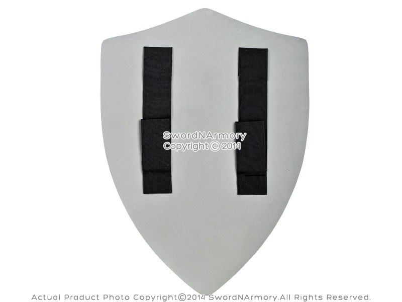 Medieval Crusader Knight Foam Shield with Fleur De Lis Coat Of Arms ...