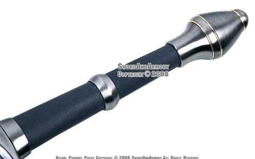 46" Two Handed Medieval Knights Long Strider Sword with Dagger & Scabbard