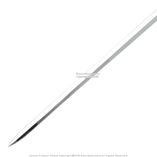 Renaissance Rapier Fencing Sword With Wire Wrapped Swept Hilt Guard
