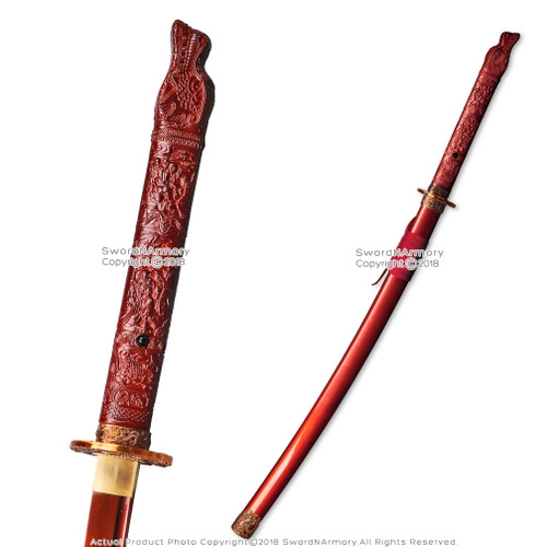 Highlander Katana Duncan MacLeod Closed Mouth Dragon-Head Katana ...
