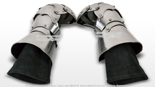 Medieval Functional Armor Battle Clamshell Mitten Gauntlets Glove SCA ...