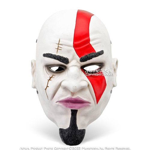 Kratos GoW Mask War Spartan Ghost Greek Fantasy Video Game Cosplay ...