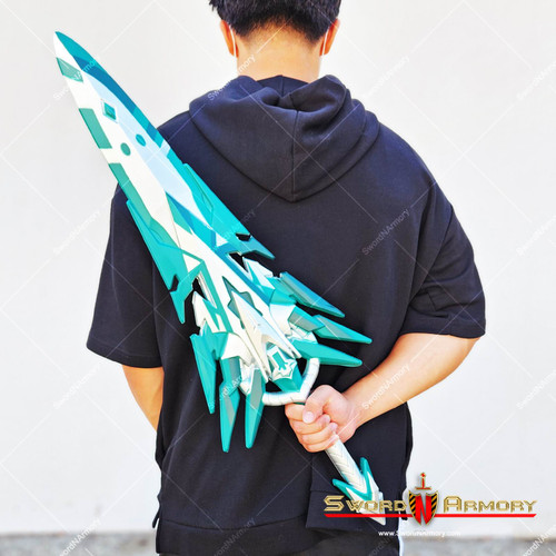 31.5" Foam Aegis Pneuma Sword Xenoblade Rex Fantasy Video Game Cosplay ...