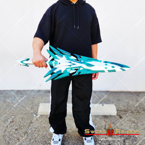 31.5" Foam Aegis Pneuma Sword Xenoblade Rex Fantasy Video Game Cosplay ...