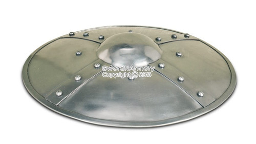 14 Gauge Steel Combat Grade Functional Roman Archer Medieval Buckler ...