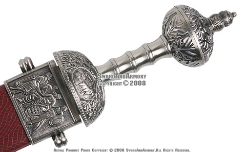 Roman Gladius Sword Maximus Gladiator Medieval Armor with Detail
