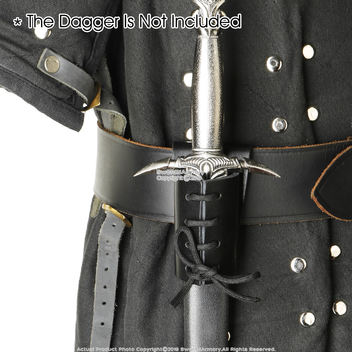 Medieval Leather Dagger Frog Adjustable Laces Replacement Medieval ...