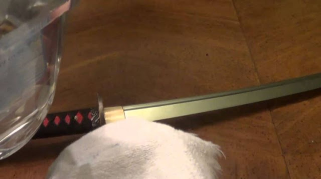 Being Extra Careful When Cleaning Your Sword! - Sword N Armory