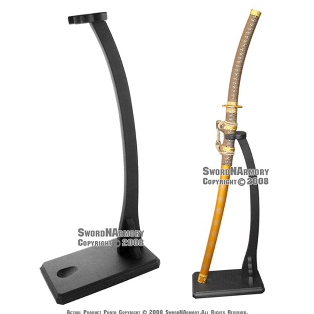 Use a Deluxe Vertical Shogun Upright Sword Stand, Heavy Duty - Sword N ...