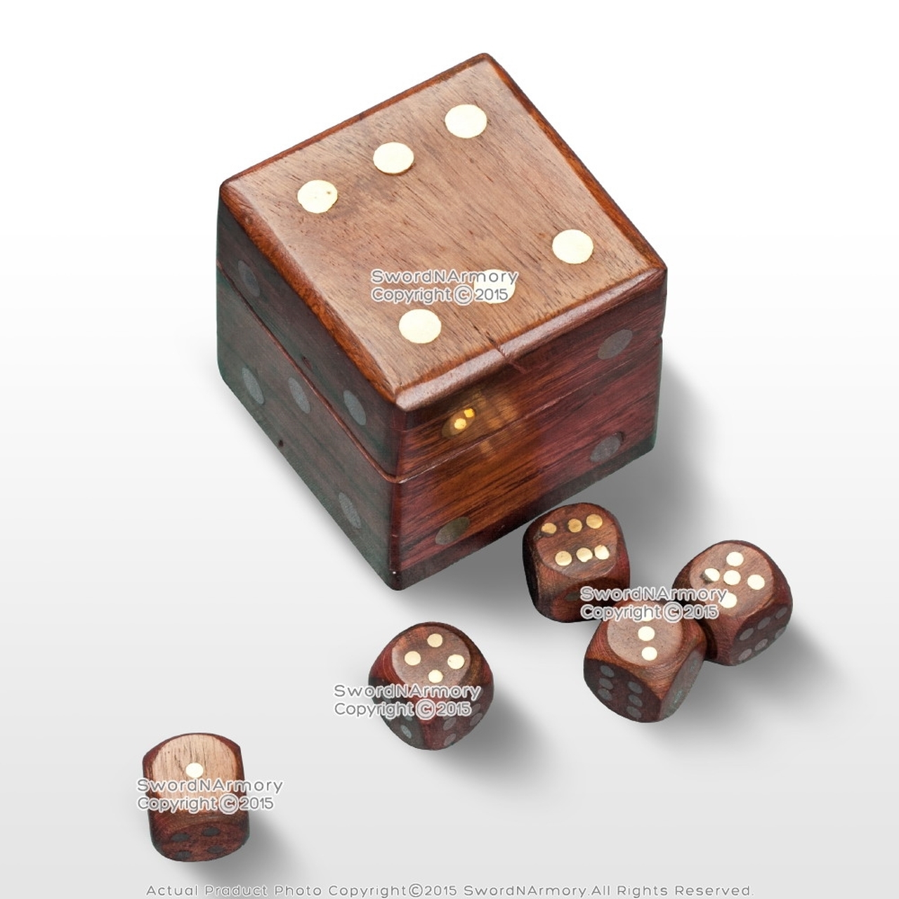 Wooden Dice Dating Back To Ancient Times - Sword N Armory