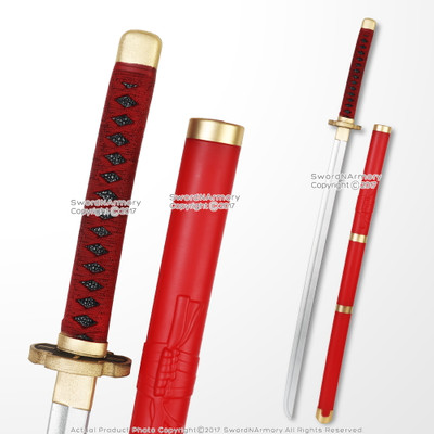 Red Roronoa Zoro Collectible Foam Sword Anime Video Game Weapon ...