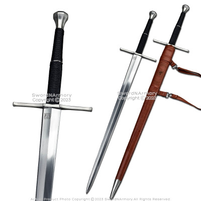 48" Hand-Half Hero Long Sword Type XV B 1 G T P Carbon Steel Sharp ...