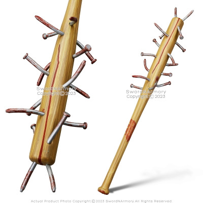 35" Foam Spiked Nail Baseball Bat Babysitter Steve Stranger Cosplay ...