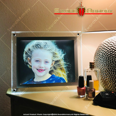 8x10 Electronic Lighted Picture Frame Display Light Box - Sword N Armory
