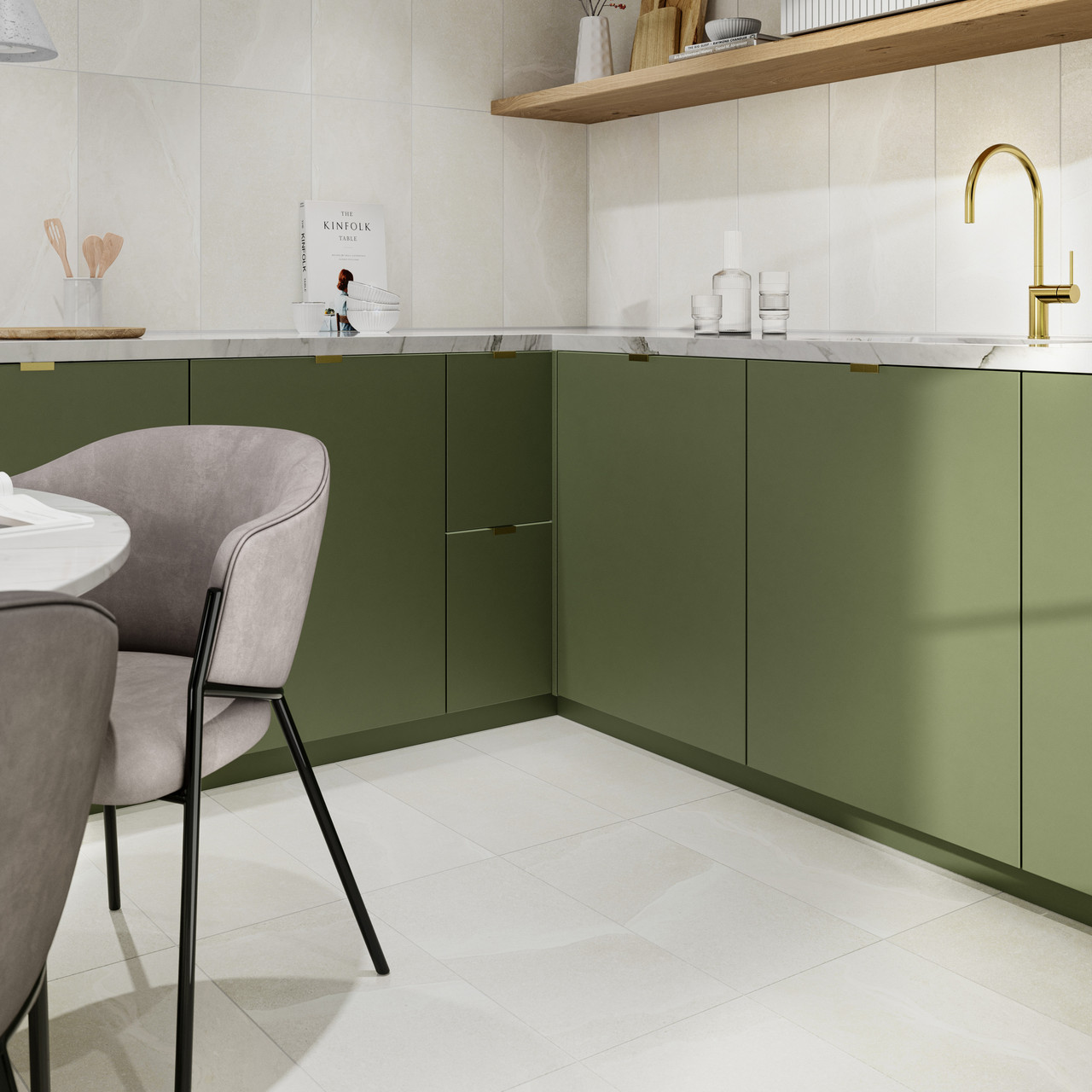 Austral Pearl Indoor Porcelain Tiles 30x60cm | Tile Warehouse