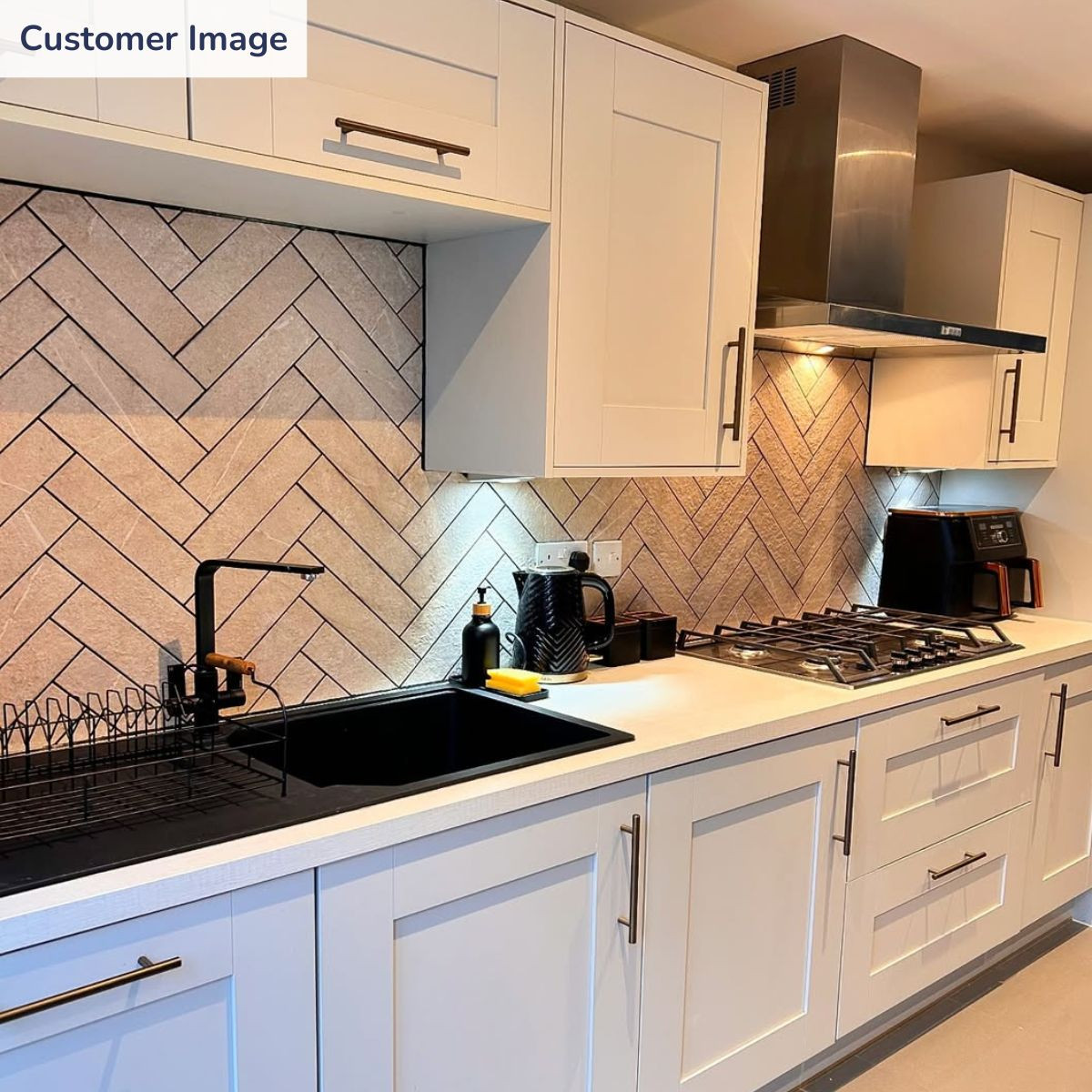 Native Beige Stone Effect Tiles 7.5x30cm | Tile Warehouse