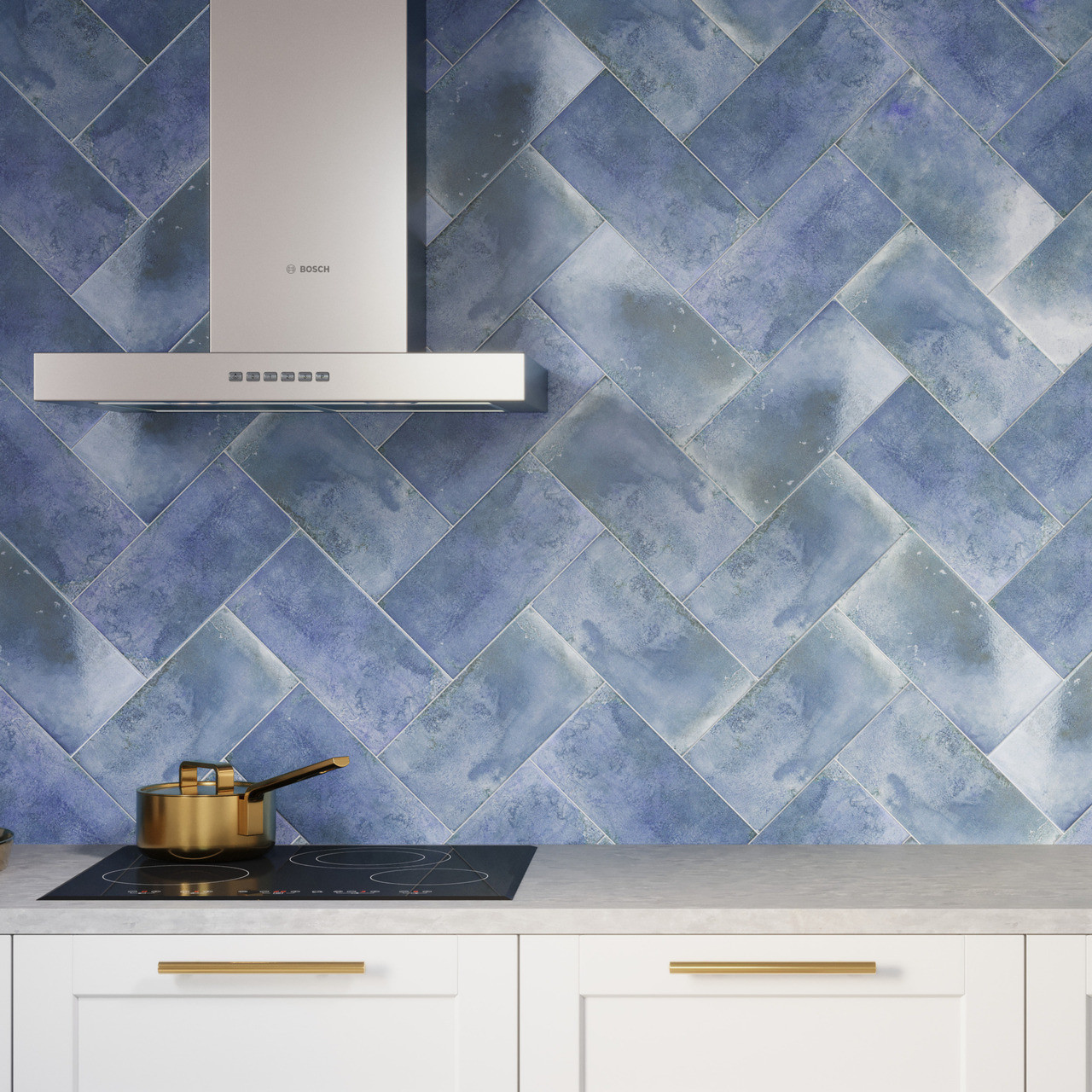 Rivera Light Blue Tiles 15x30cm | Tile Warehouse