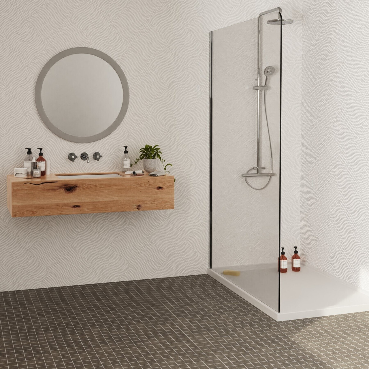 Blanco Matt White Wave Tiles 30x60cm | Tile Warehouse