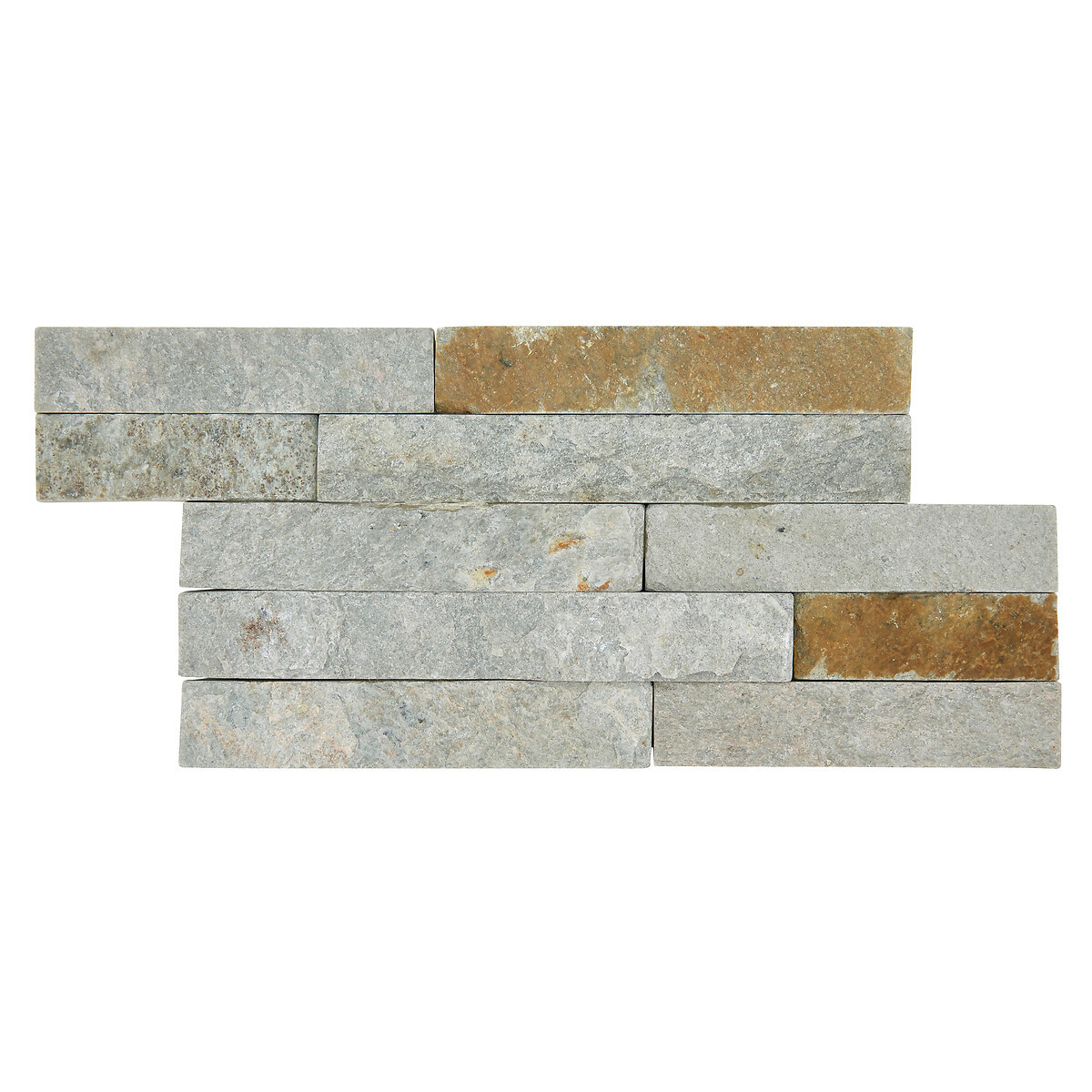 Split Face Light Grey Tiles 15x30cm | Tile Warehouse