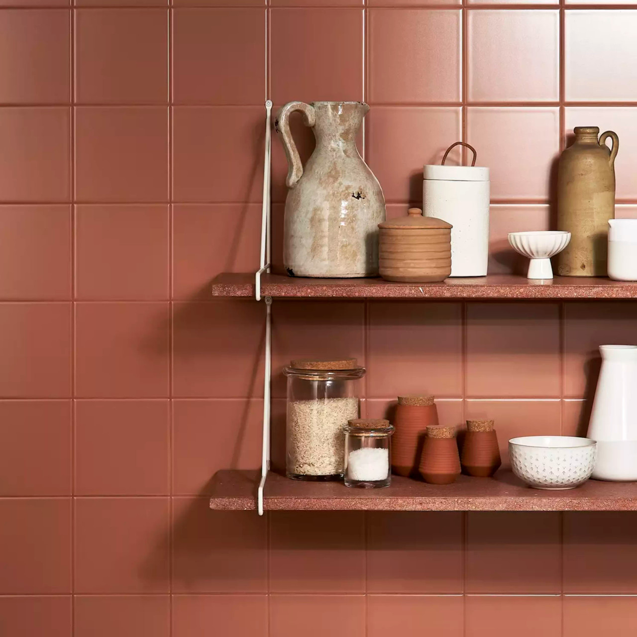 Matrix Heritage Burnt Amber Matt Tiles 14.8x14.8cm | Tile Warehouse