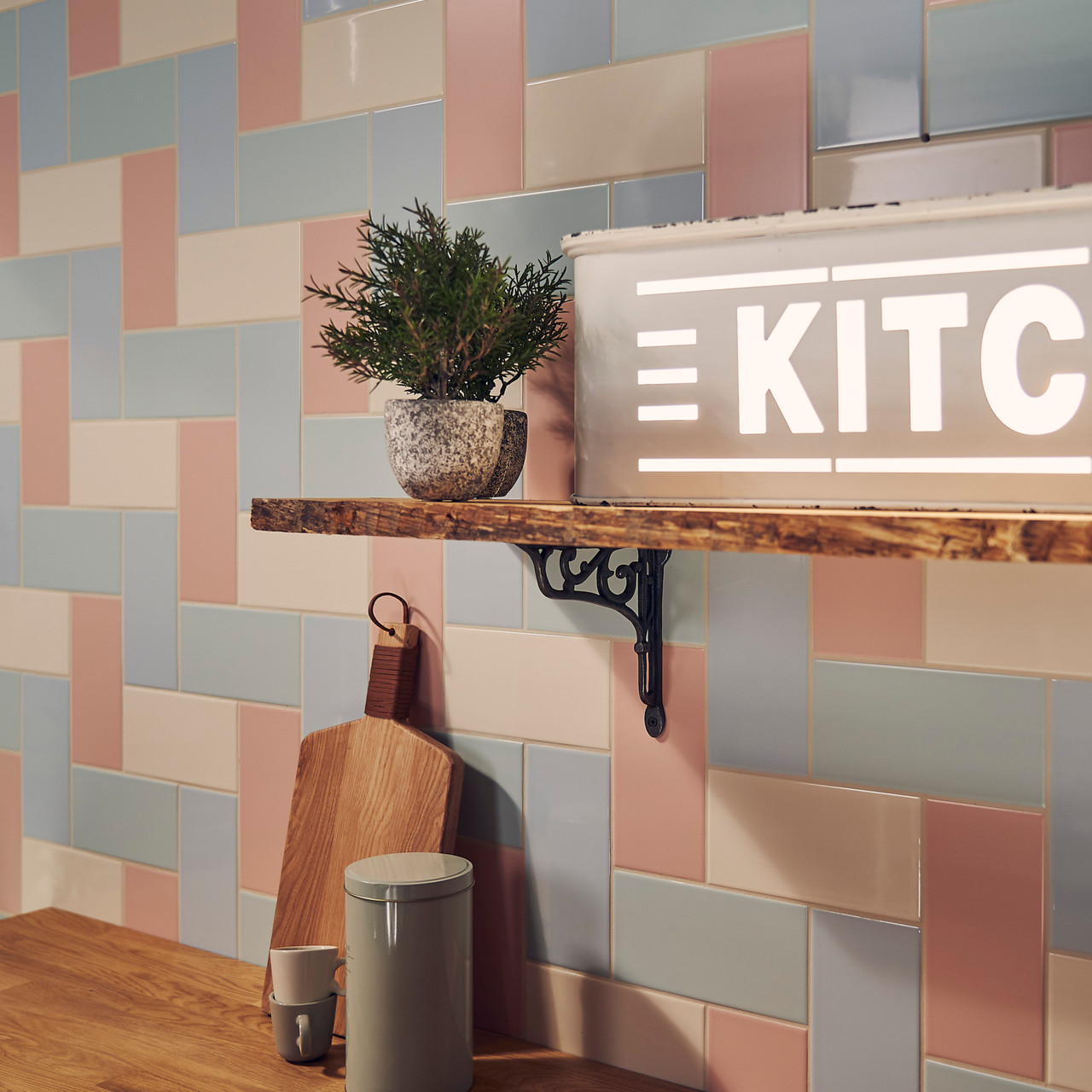 Matrix Sky Blue Gloss Tiles 9.8x19.8cm | Tile Warehouse