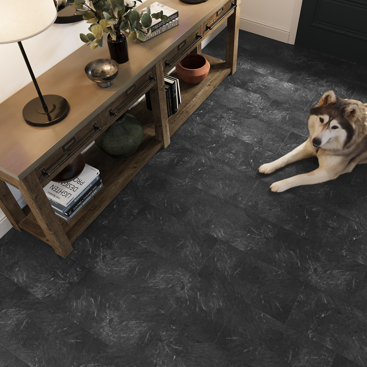 Vermont Slate Effect Tiles | Luxury Vinyl Flooring | Tile Warehouse
