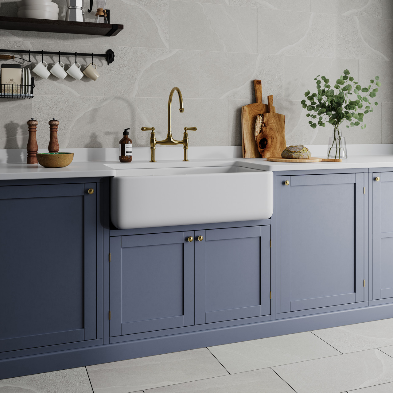 Austral Grey Indoor Porcelain Tiles 30x60cm | Tile Warehouse