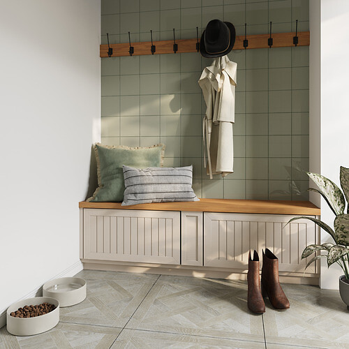 Matrix Olive Green Matt Wall Tiles 14.80x14.80cm | Tile Warehouse