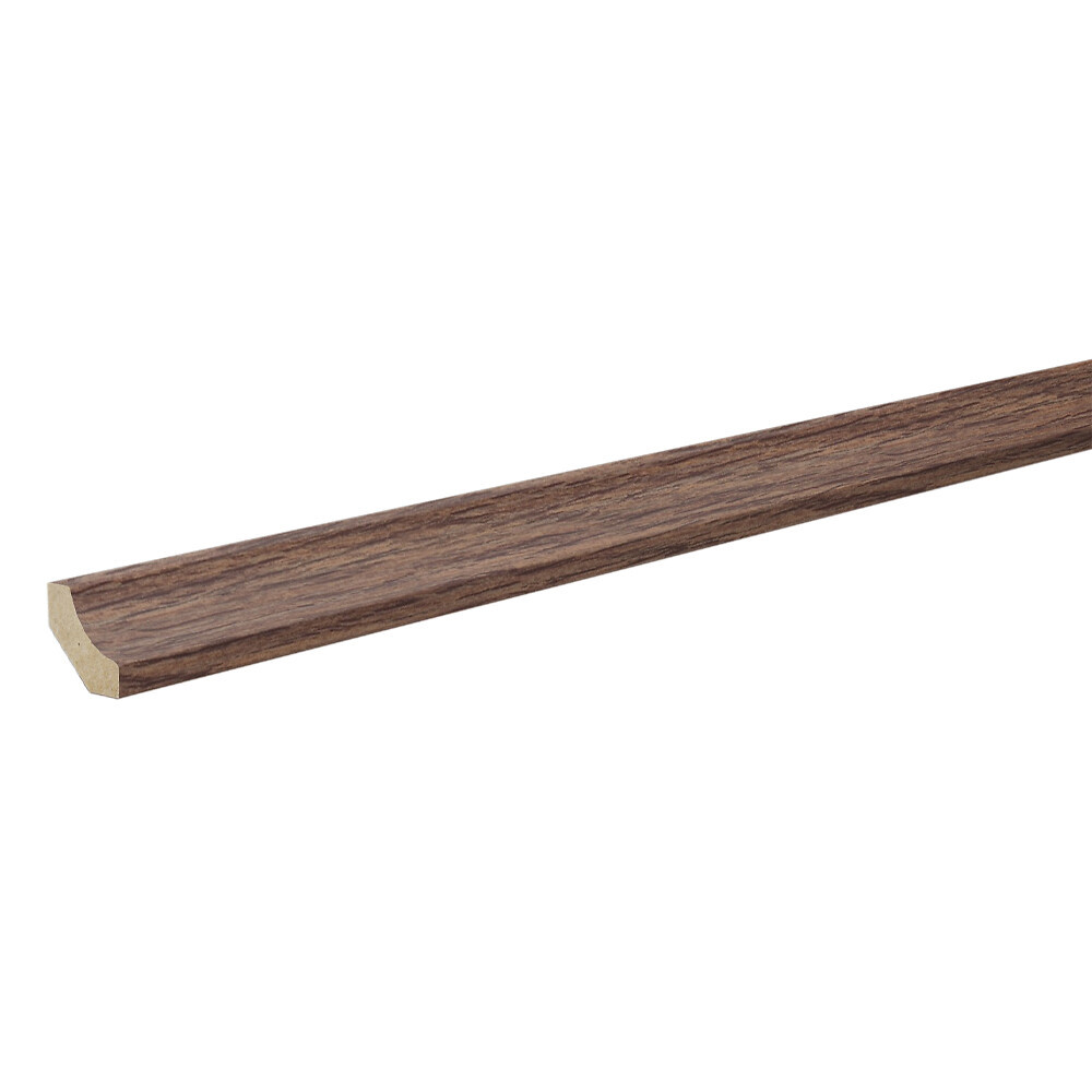 Scotia Trim Dark Oak (2m) - Tile Warehouse
