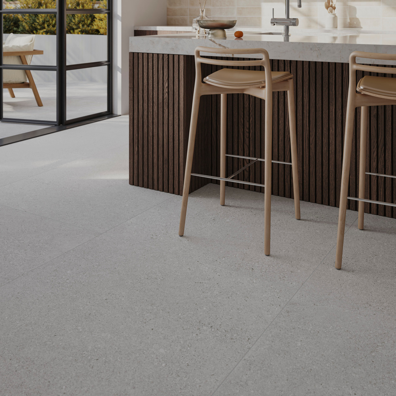 Homestone Pearl XL Tiles 100x100cm | Tile Warehouse