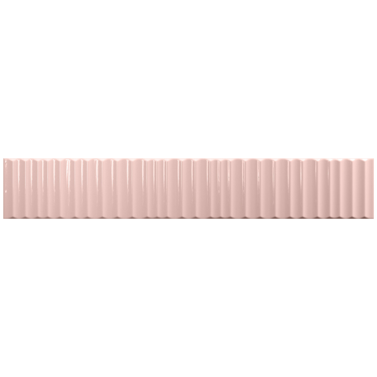 Tokyo Pink Fluted Tiles 5x30cm | Tile Warehouse