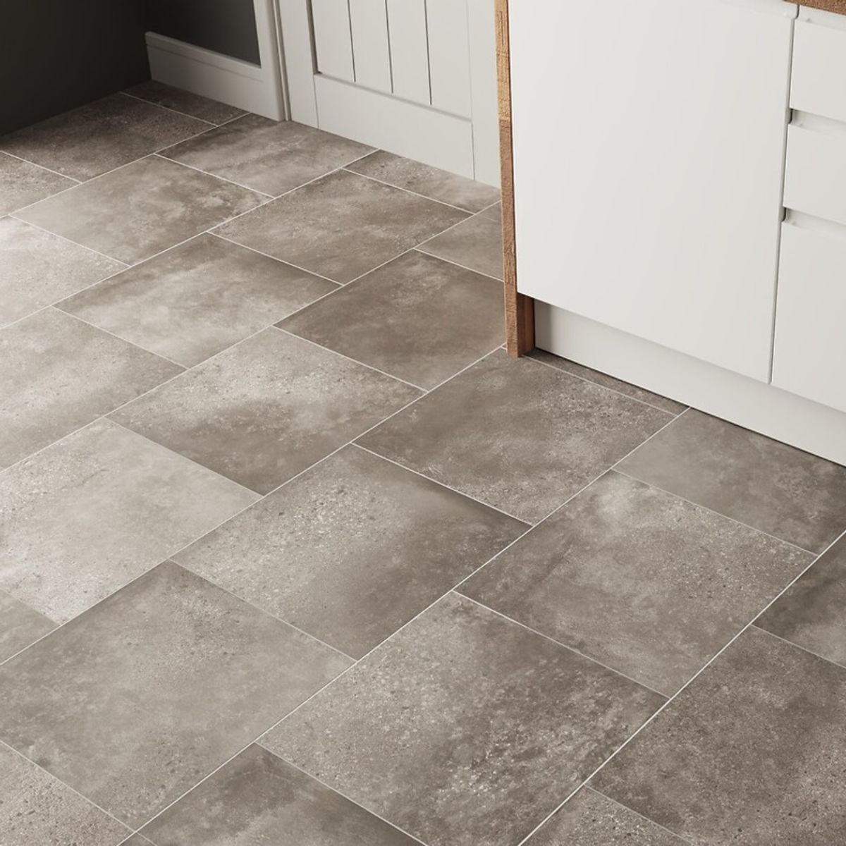 Amstel Anthracite Stone Effect Tiles 45x45cm | Tile Warehouse
