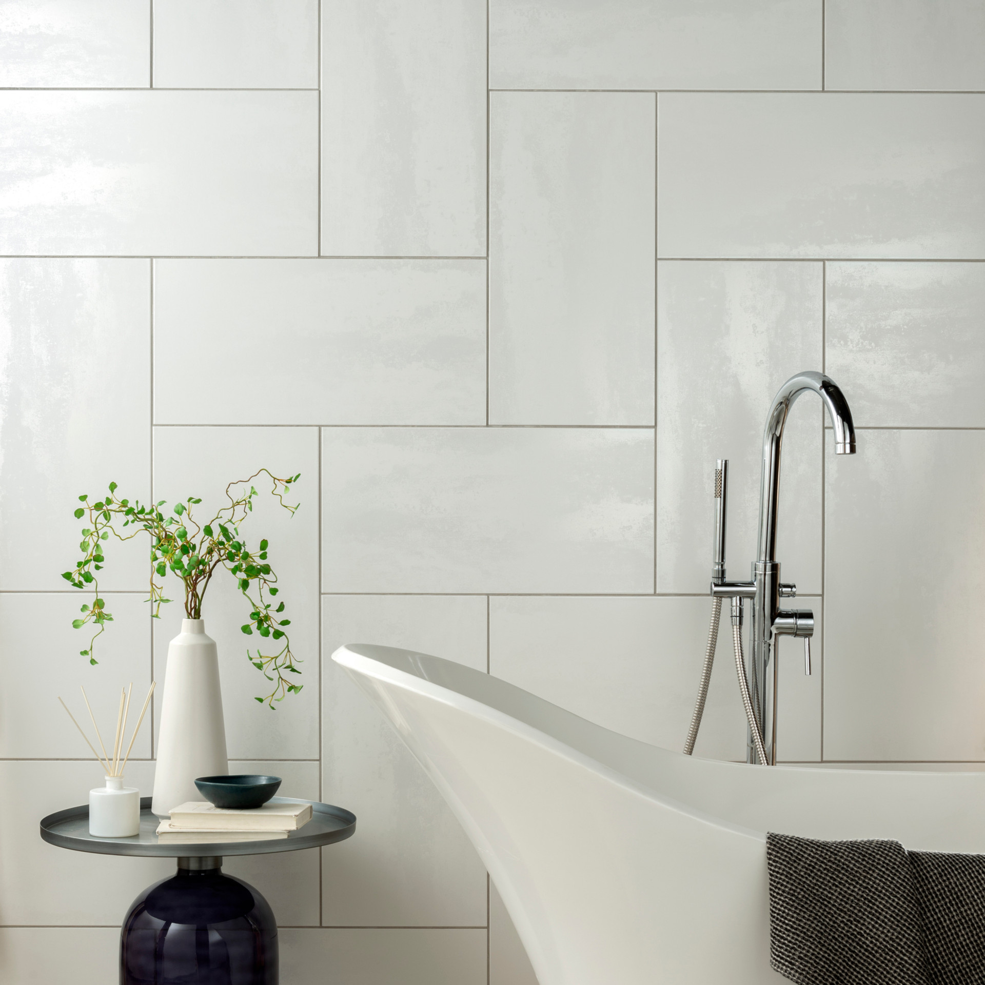 Radiance White Ceramic Tiles 30x60 | Tile Warehouse