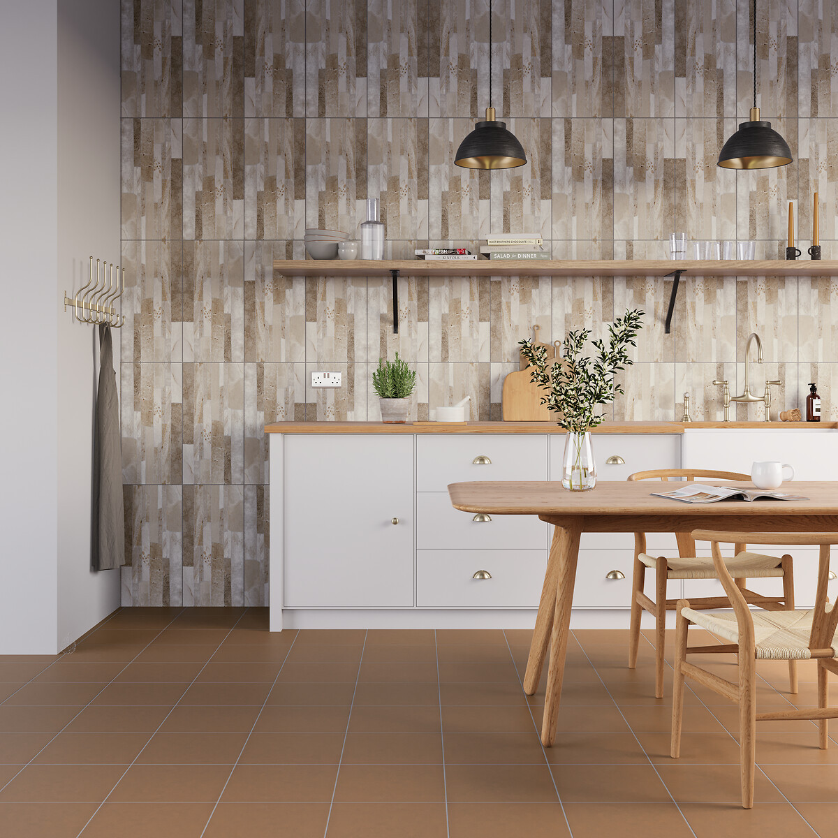Klink Terracotta Red Wall and Floor Tiles (29.7x29.7cm)|Tile Warehouse