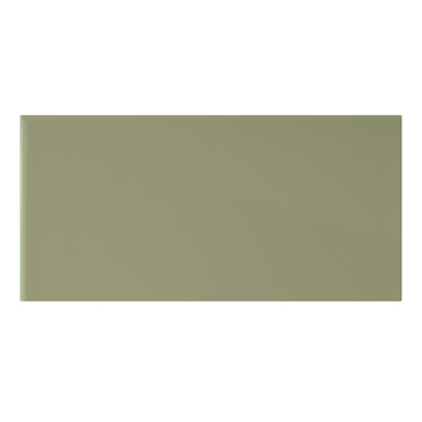 Matrix Olive Green Gloss Wall Tiles 9.80x19.80cm | Tile Warehouse