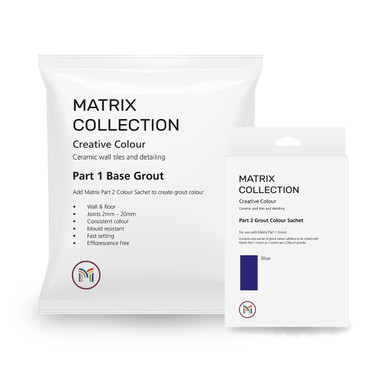 Matrix Blue Grout (2.5kg) | Tile Warehouse