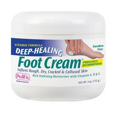 Pedifix Deep Healing Foot Cream – Intensive Moisturizer with Vitamins A ...