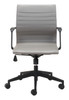 Zuo Modern Stacy Office Chair Gray in Office Chairs at StudioLX