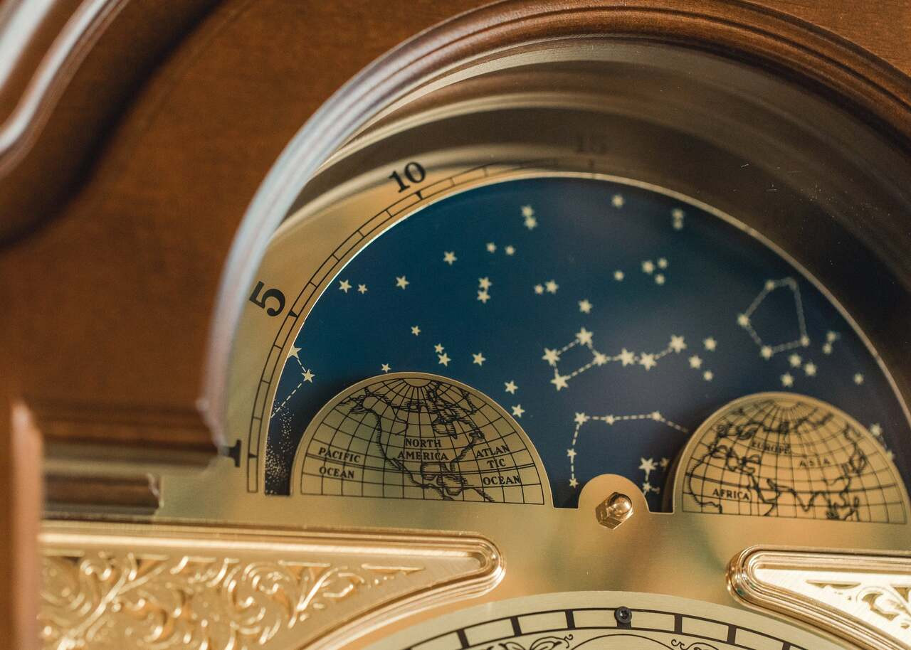 Hermle Temple Floor Clock - Tubular Triple Chime in Floor Clocks at ...