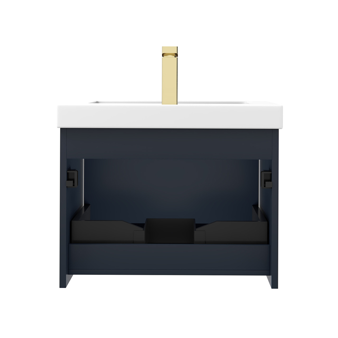 Blossom 24" Floating Bathroom Vanity With Sink - Night Blue in Single ...