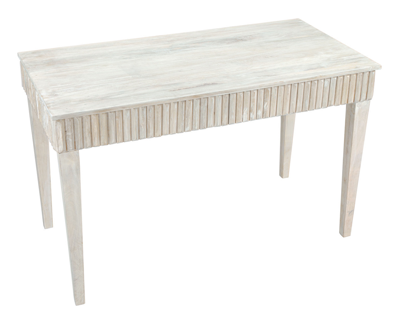 Zuo Modern Policy Desk White Wash in Home Office Desks at StudioLX